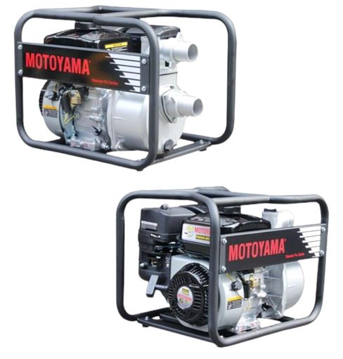 Motoyama 3" 6.5HP Gasoline Water Pump Titanium Pro Series | Model : WP