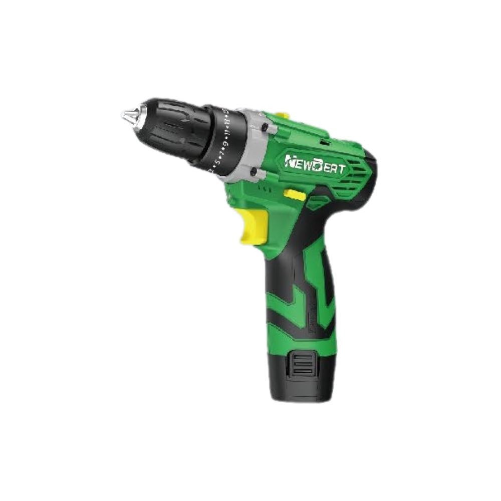 NEWBEAT 12V Cordless Impact Drill C/W 2 Battery & 1 Charger | Model