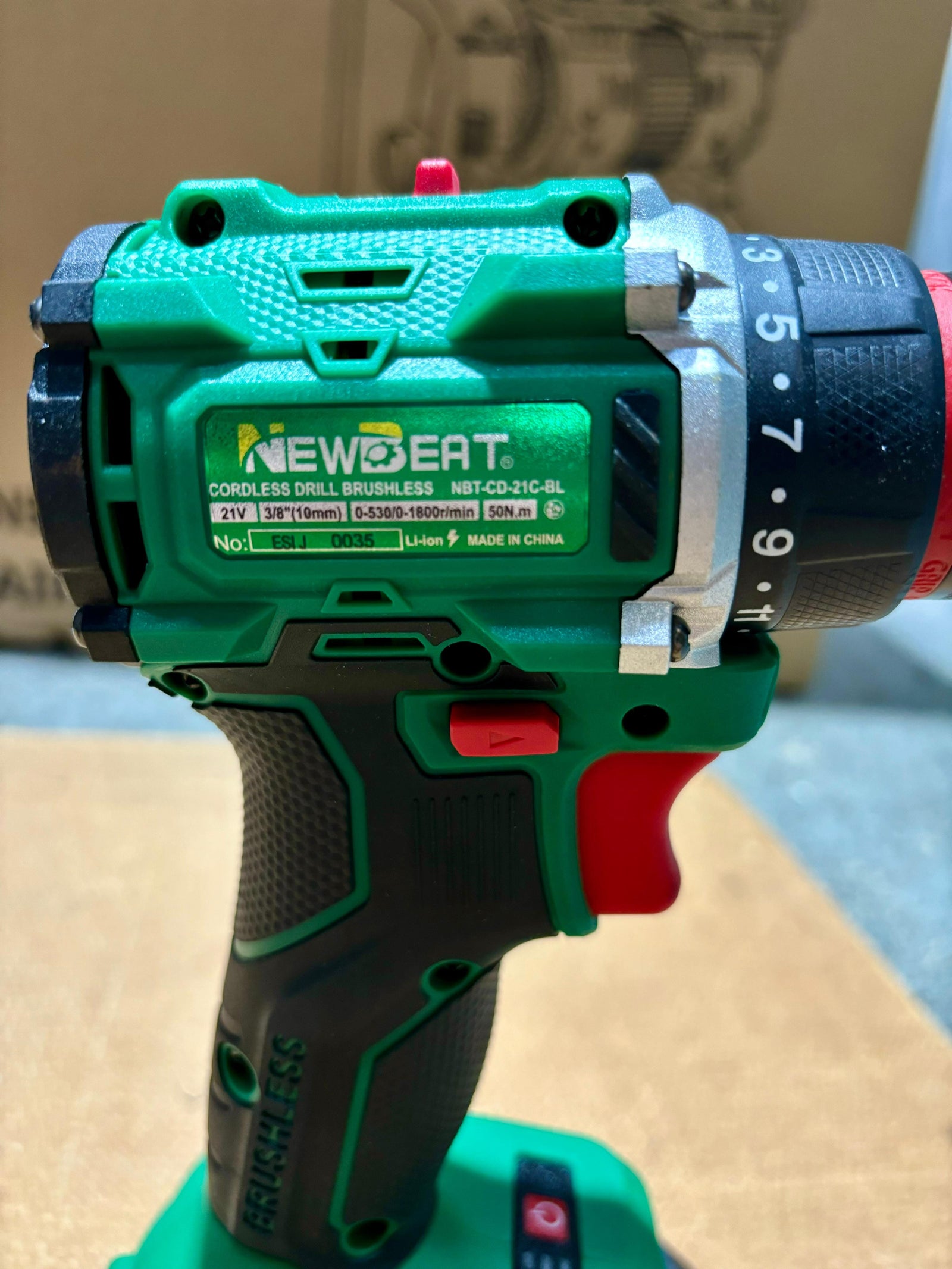 Newbeat 21V Cordless Kit Set (NBT-CIS-21A-BL + NBT-CD-21C-BL) | Model