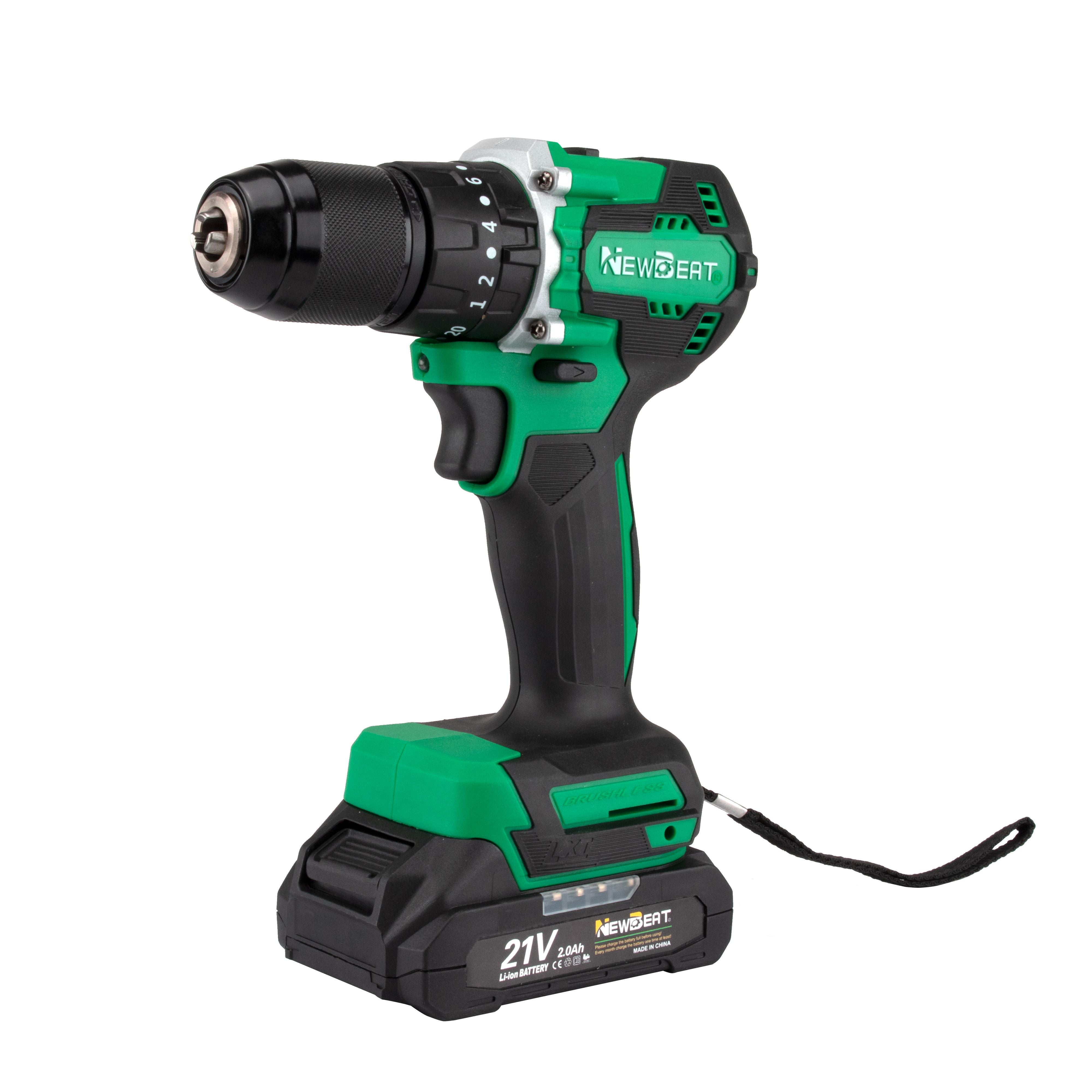 NEWBEAT 21V Cordless Impact Drill Brushless | Model : NBT-CID-21D-BL
