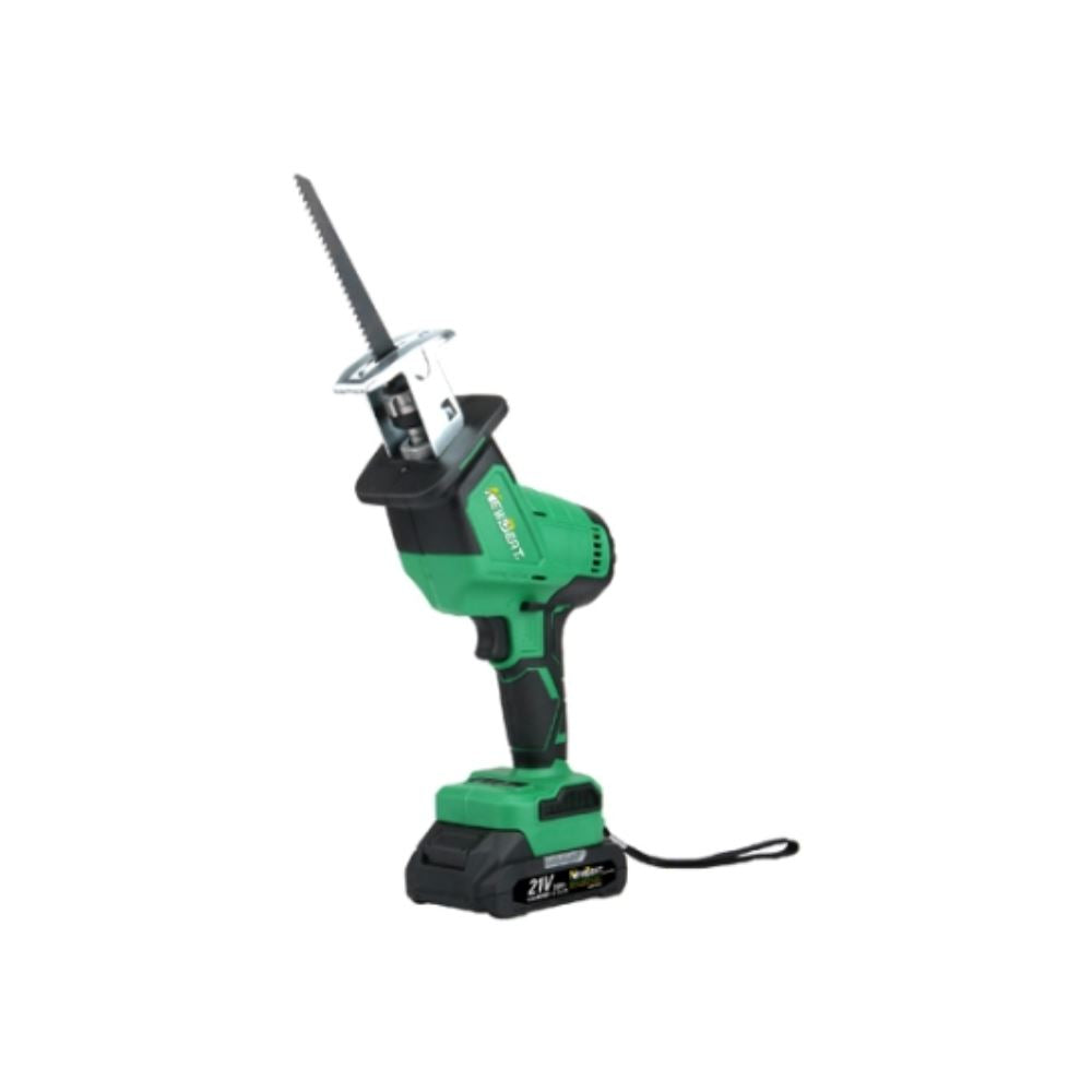 Newbeat 21V Cordless Reciprocating Saw C/W 2 Battery and 1 Charger | M