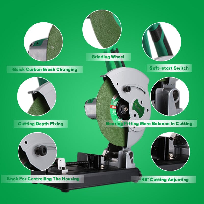 NEWBEAT 3200W 14" Cut Off Machine 355MM | Model : NBT-CO-355B