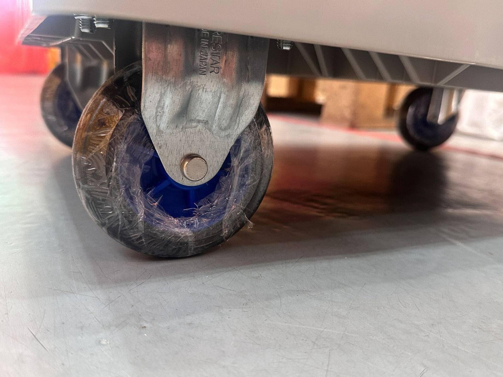 Prestar Single Handle Double Decker 2 Tier Plastic Trolley 150kg (PB11