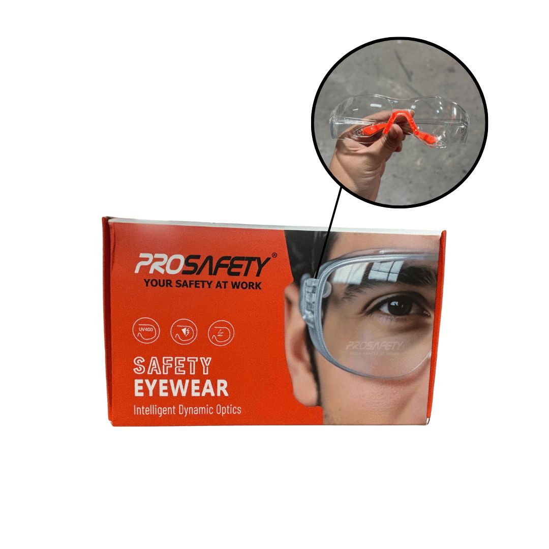 Prosafe Safety Spectacles Clear (12pcs/Box) | Model: SPEC-PRO-HP101011