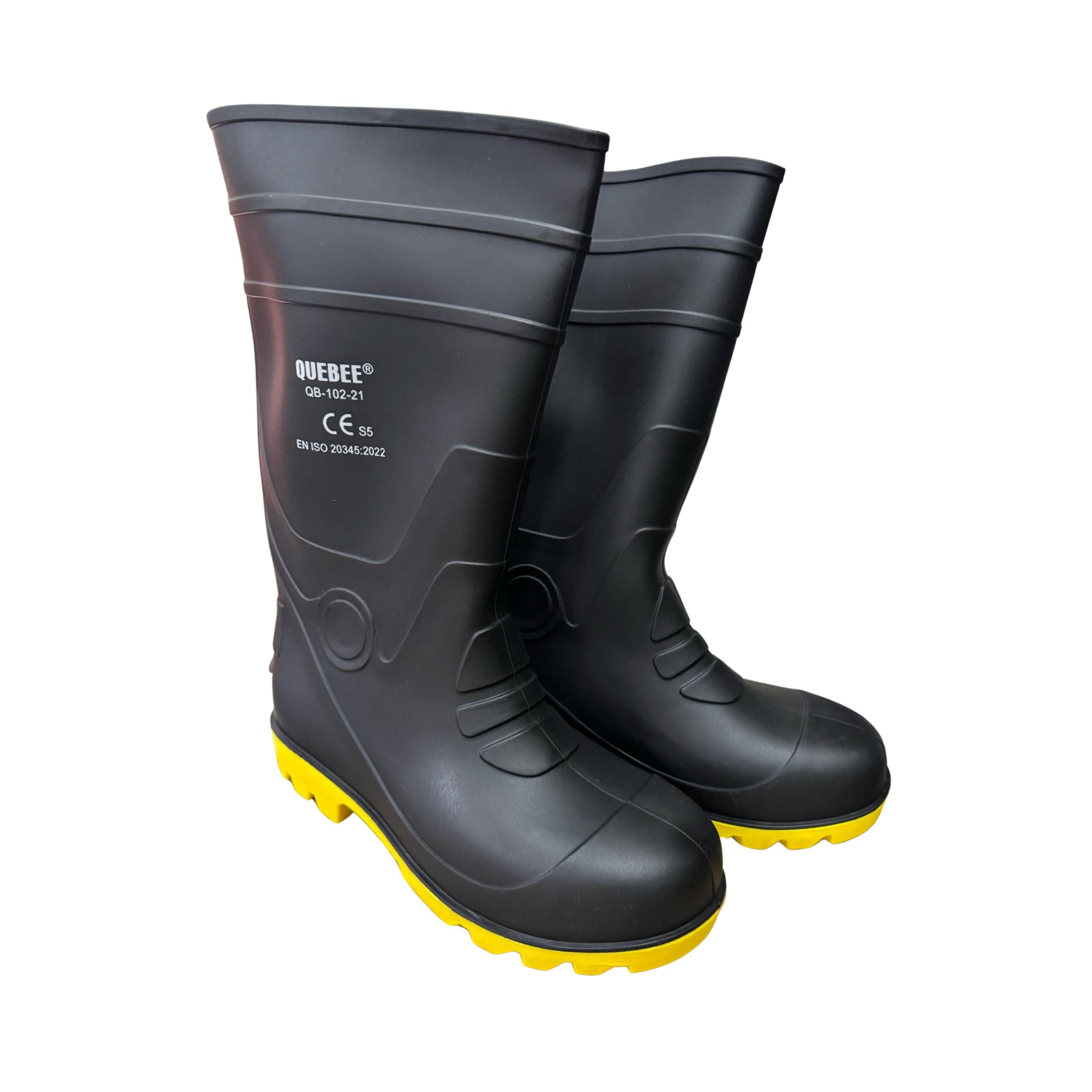 Quebee 102-21 Black Boot | Model: YB-BK-QB