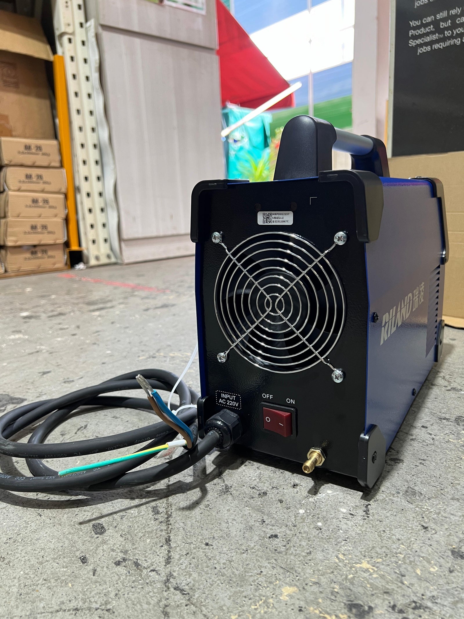 Riland Welding Machine (TIG/MMA) TIG250CT C/W 8m WP26 Torch And 3m Ear