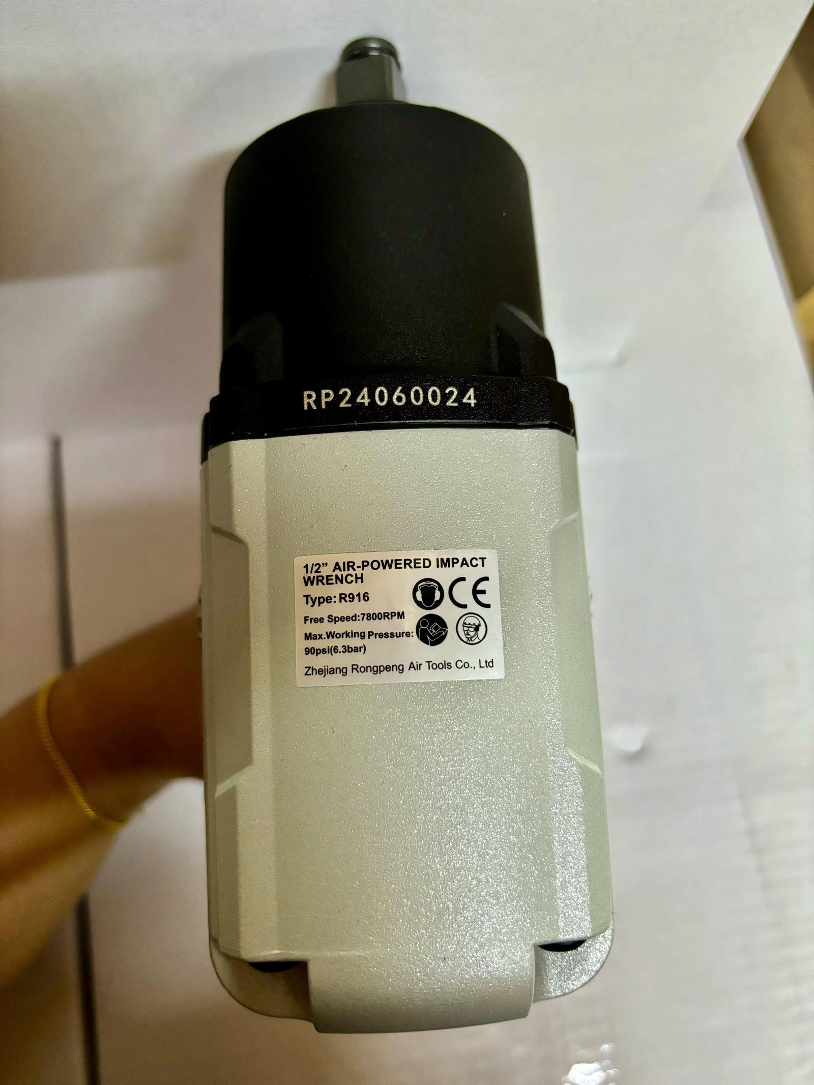 RONG PENG Air Impact Wrench 1/2" Max Torque 1100 N.m | Model : AT-RP91