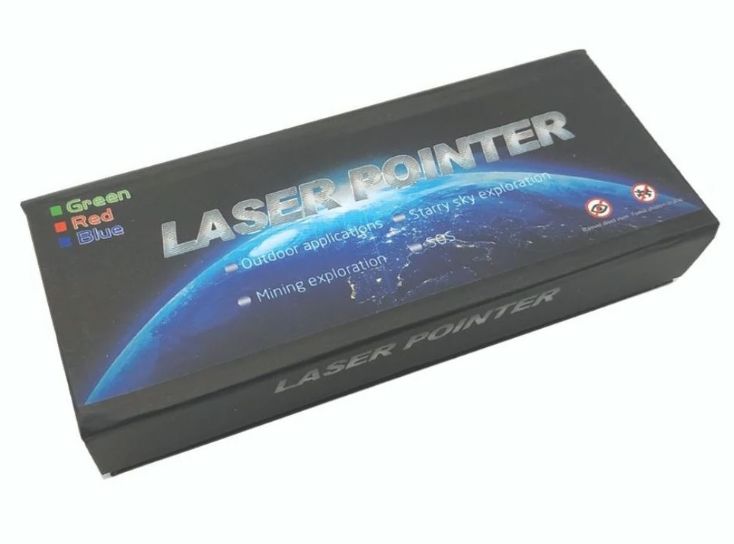 Short Pen Green Laser Pointer USB Charging 3.5" | Model : LED-PL-USB