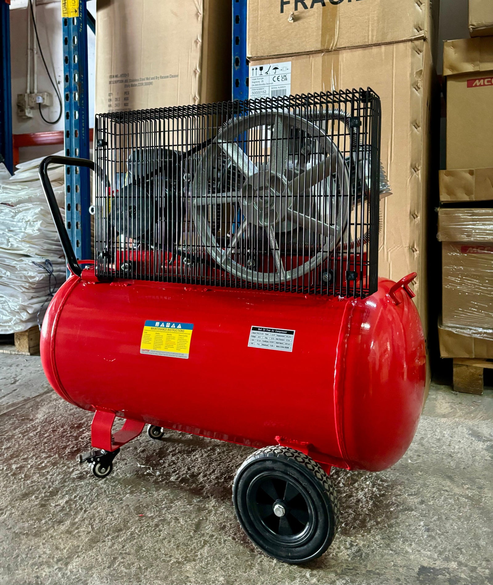 Tiger 3HP 100L Oil Free Belt Air Compressor (FOR EXPORT ONLY) | Model