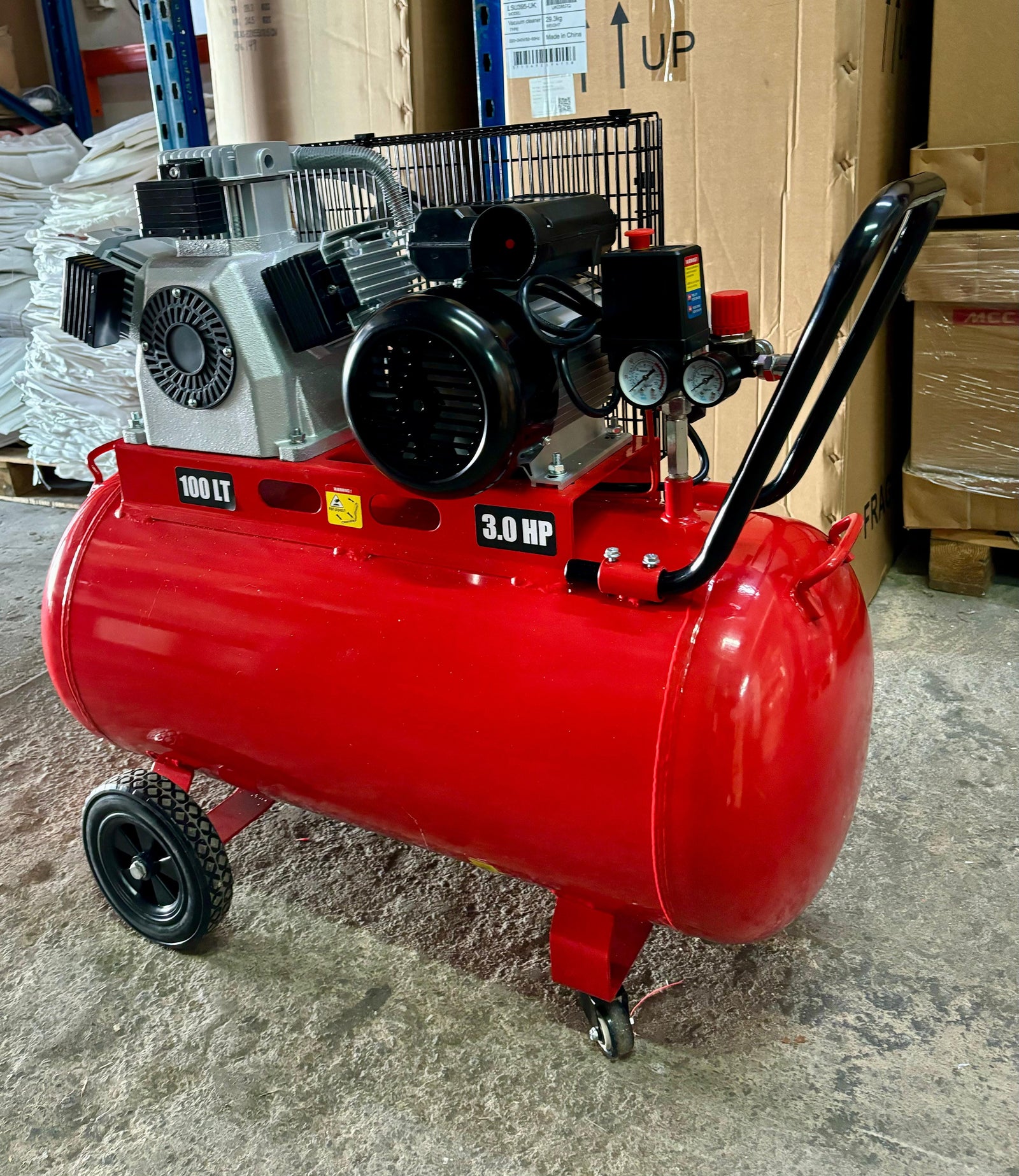 Tiger 3HP 100L Oil Free Belt Air Compressor (FOR EXPORT ONLY) | Model