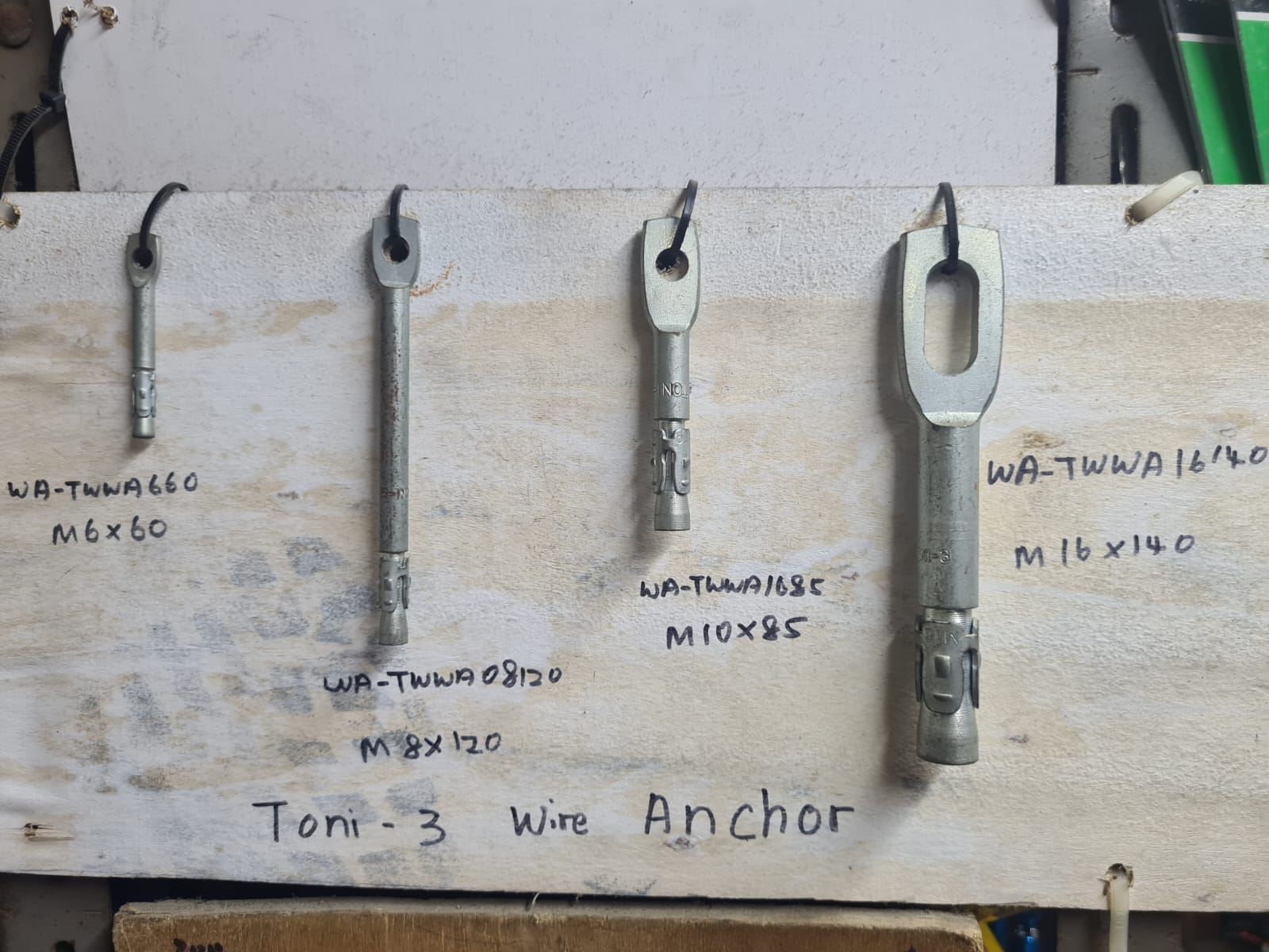 TONI-3 Tie Wire Anchor | Model : WA-TWWA