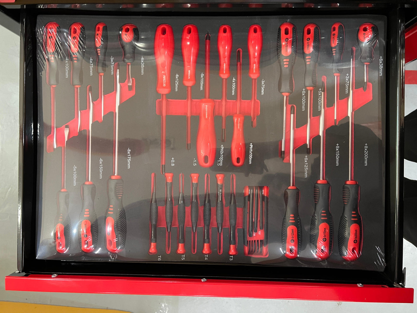 Workshop Tool Cabinet Come with 201 Pcs Tool Set | Model: TB-JS-RC24+2