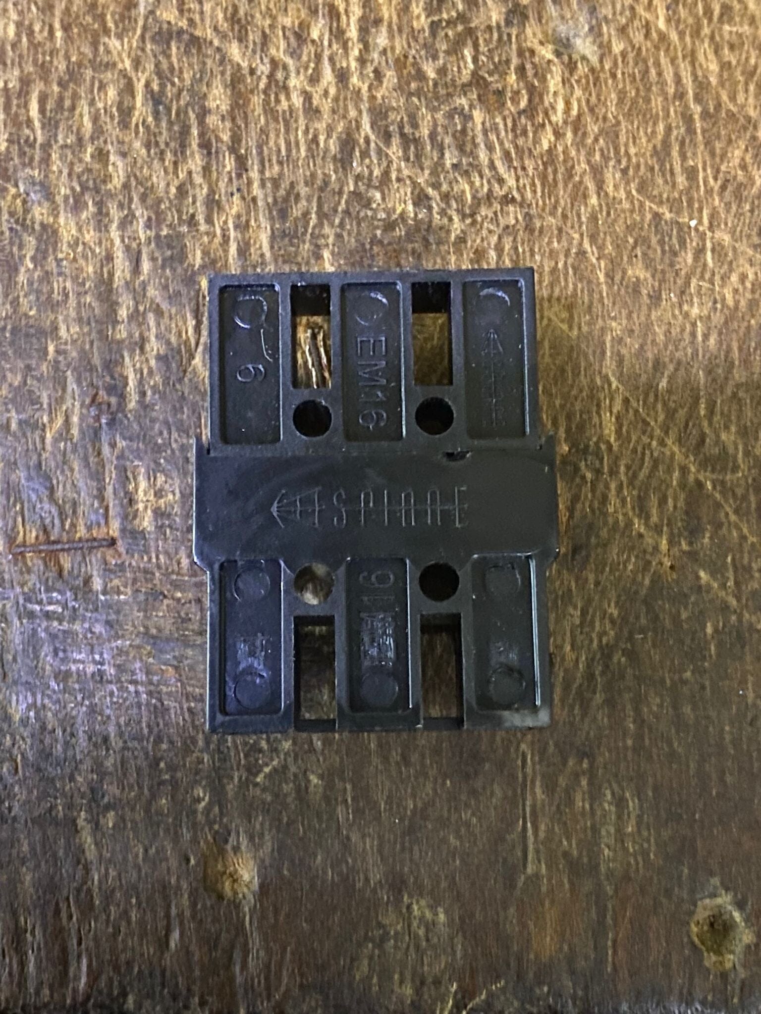 TS Black PVC Connector 16A | Model : CONN-TS16A01