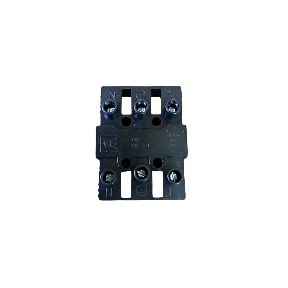 TS Black PVC Connector 16A | Model : CONN-TS16A01