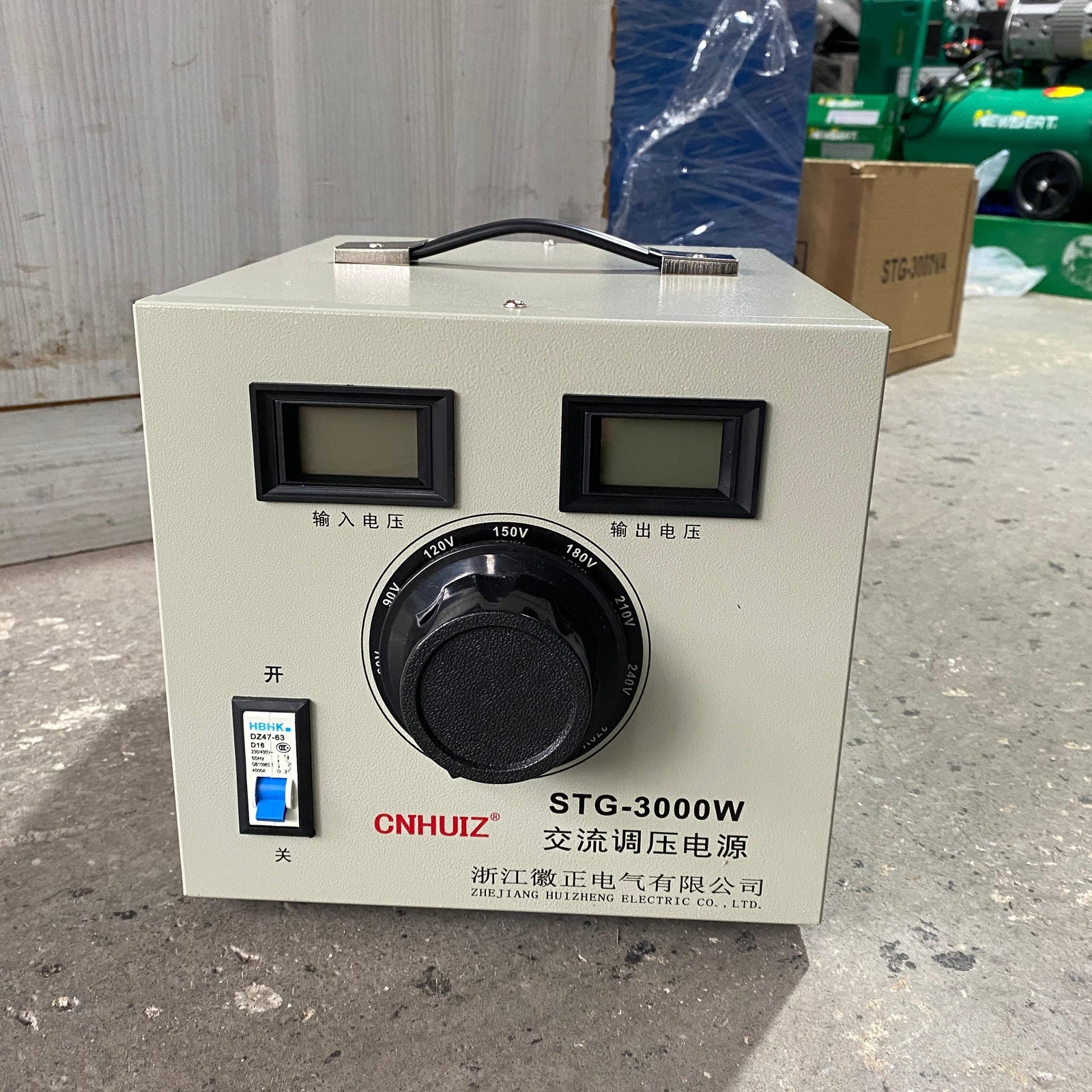 Voltage Regulator Single Phase 0-300V | Model: TSF-STG-3000W