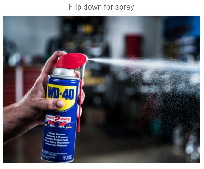 WD40 382ml Multi-use Product With Smart Straw (12.9oz) | Model : WD40-