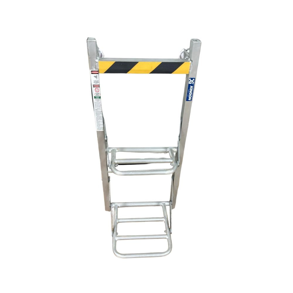XG Aluminum Lorry Boarding Ladder 2 Step (Type C) #XG256C | Model : L-