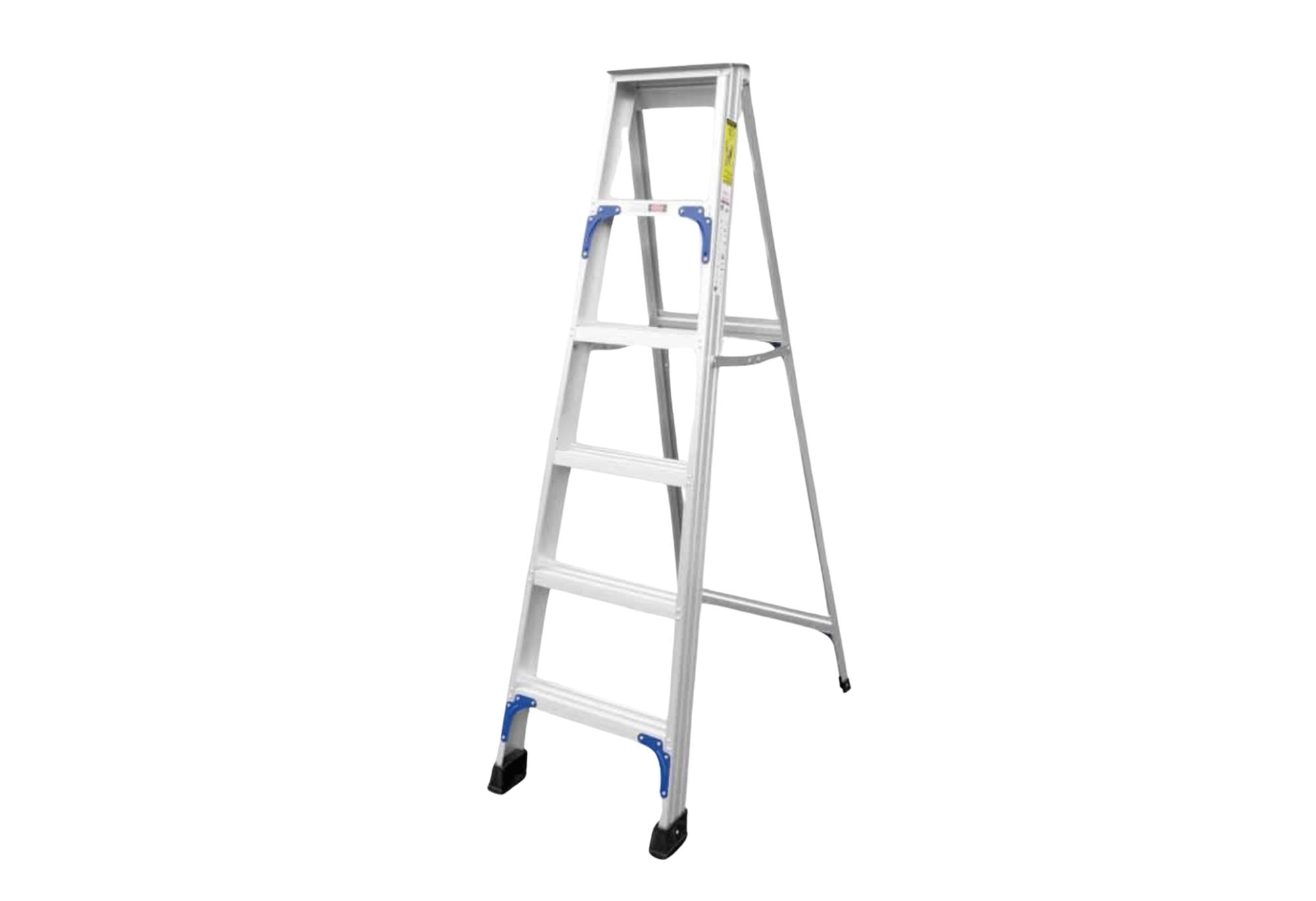 XG Aluminum Single Side Ladder | Sizes: 5 Steps to 12 Steps | Model: L