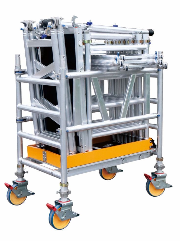 Alum Mini Scaffolding (Platform : 5.3m) Working Height 7.3m With Assy