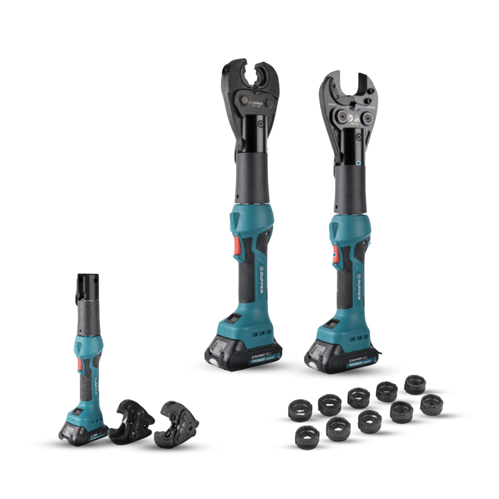 Zupper Battery Powered Crimping & Cutting Tool 18V 24kN C/W Battery An