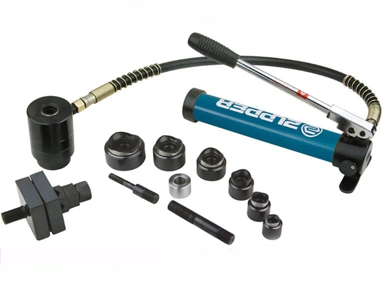 Zupper Hydraulic Round Puncher Set | Model : ZUPPER-SYK-15