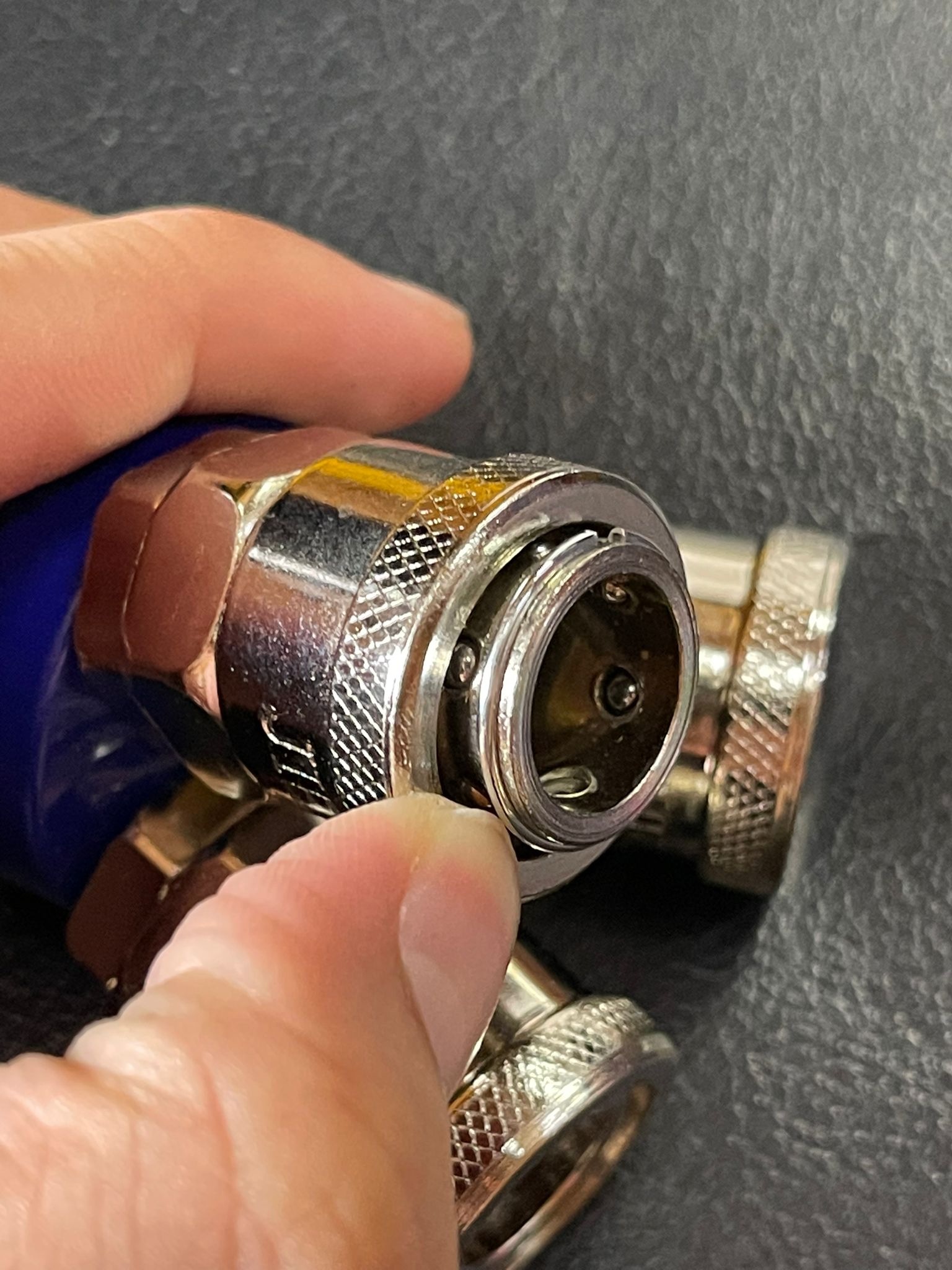 3 Way Round Quick Coupling | Model : QC-R3