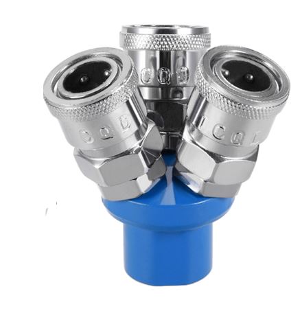 3 Way Round Quick Coupling | Model : QC-R3