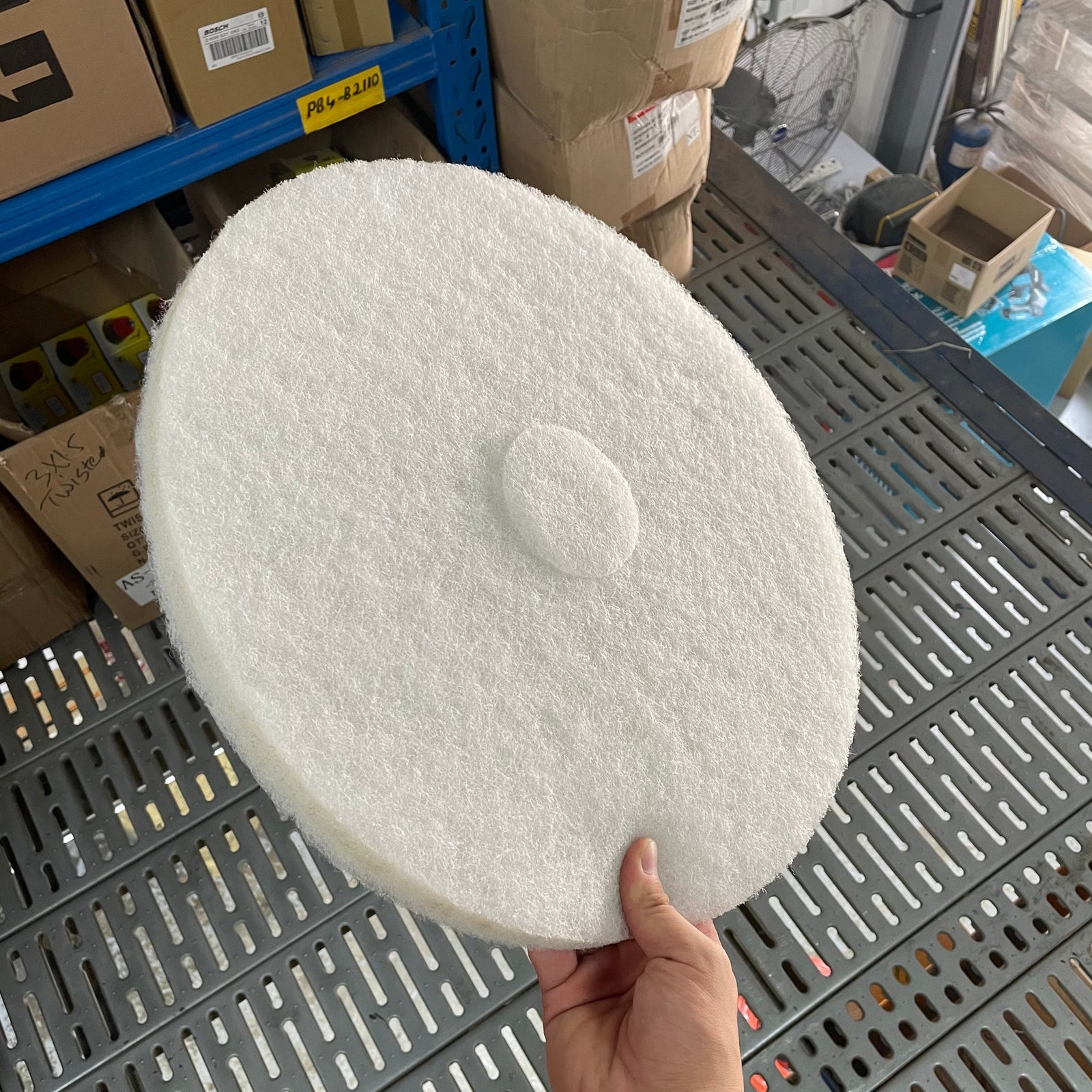 3M 4100 White Super Polish Pad 16" for Polishing | Model : 3M-4100-16W