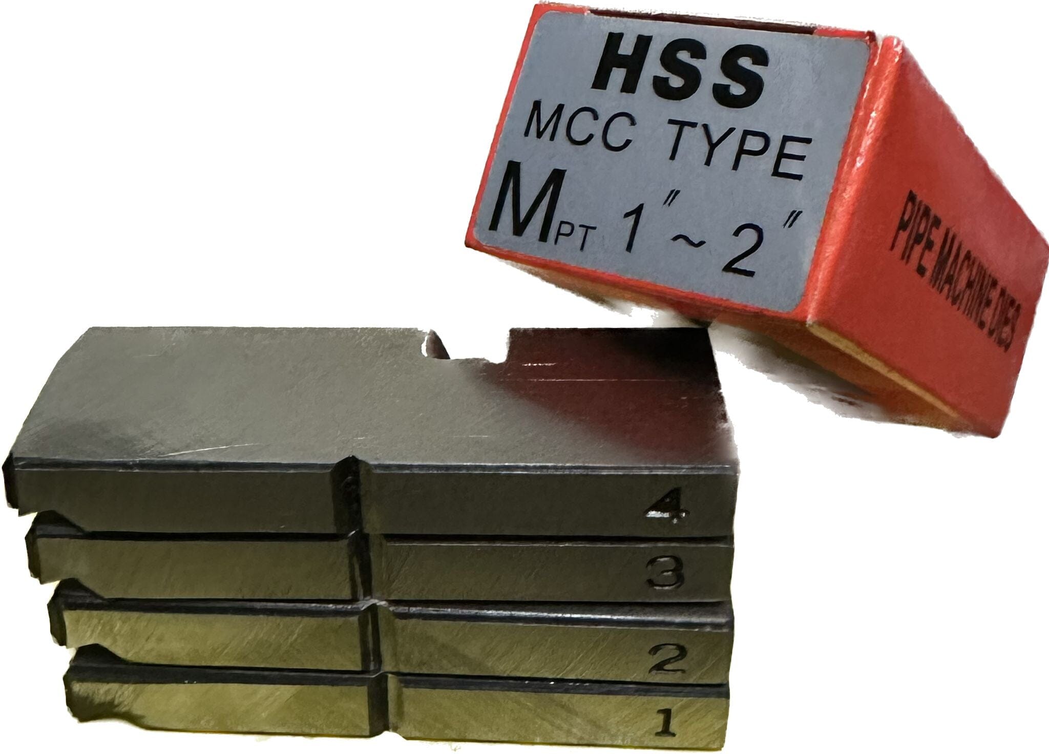 666 (MCC) Hss Pipe Dies Bspt 1"-2"| Model: PDHS-6MB1020