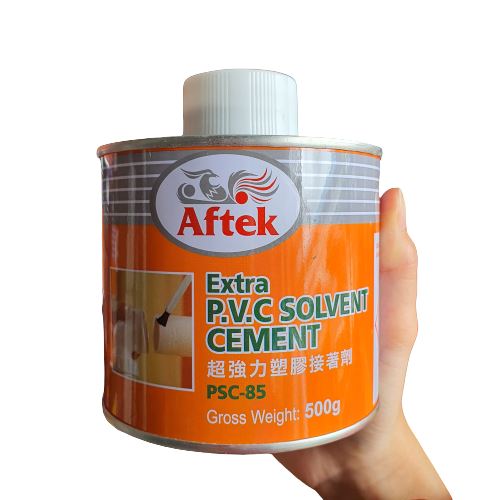 Aftek Pvc Solvent Cement with 500G | Model : GLUE-A500