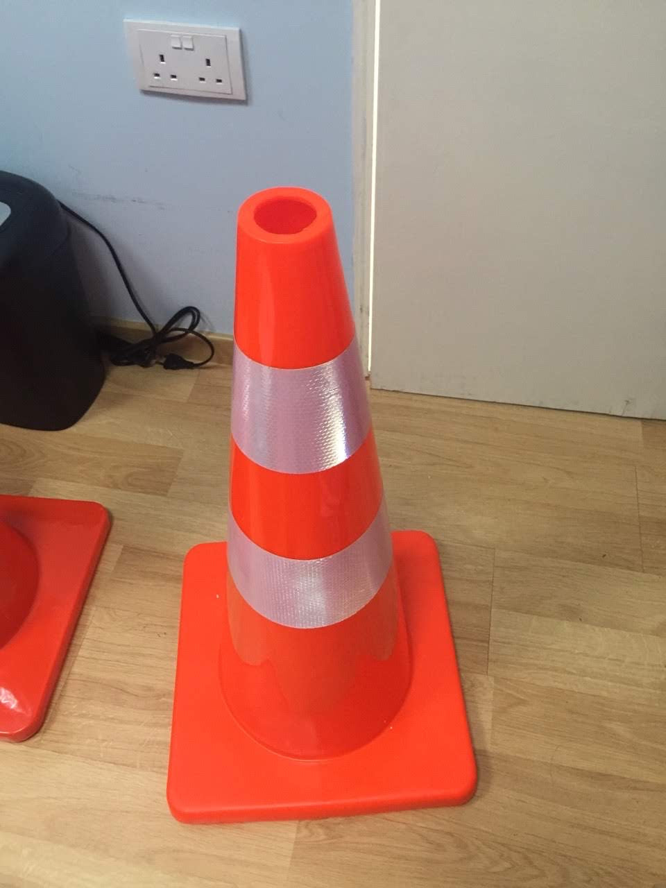 Aiko 70cm Traffic Cone | Soft & Unbreakable | Model : CONE-7093