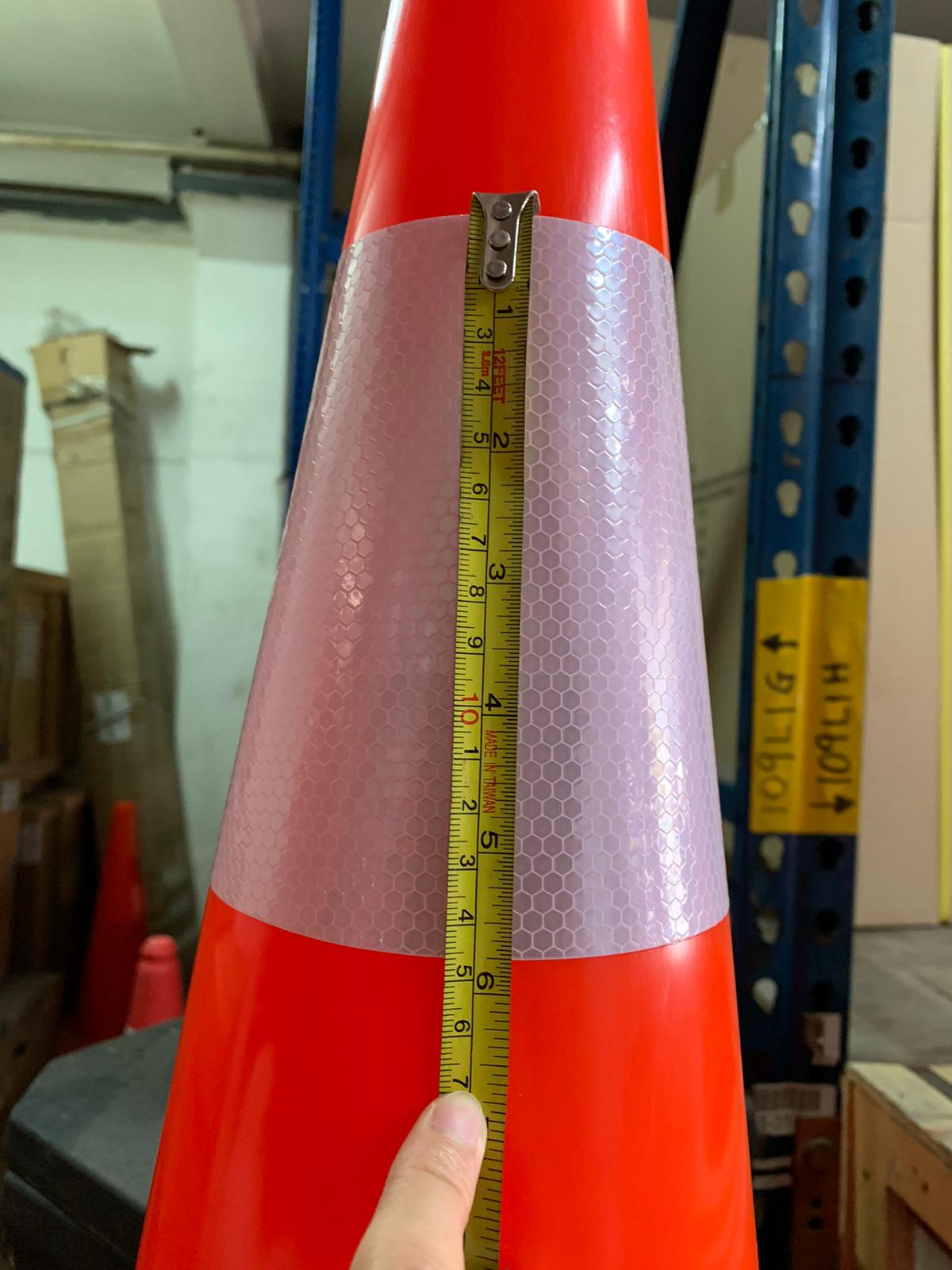 Aiko 70cm Traffic Cone | Soft & Unbreakable | Model : CONE-7093