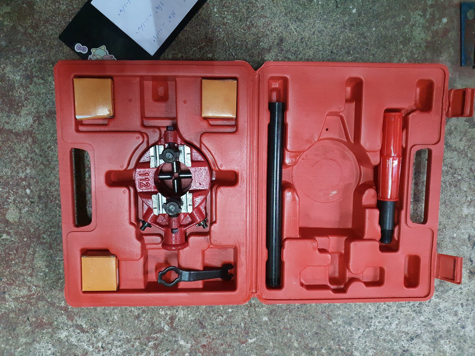 Aiko Conduit Die Set 3/4" - 1-1/4" 2RC | Model : CDS-ADS0612