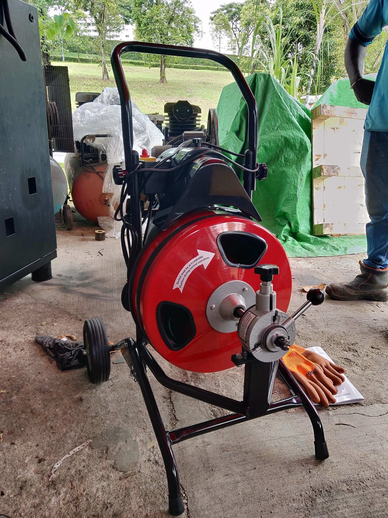 Aiko Drain Cleaning Machine 220V 500W | Model : DC-HD75