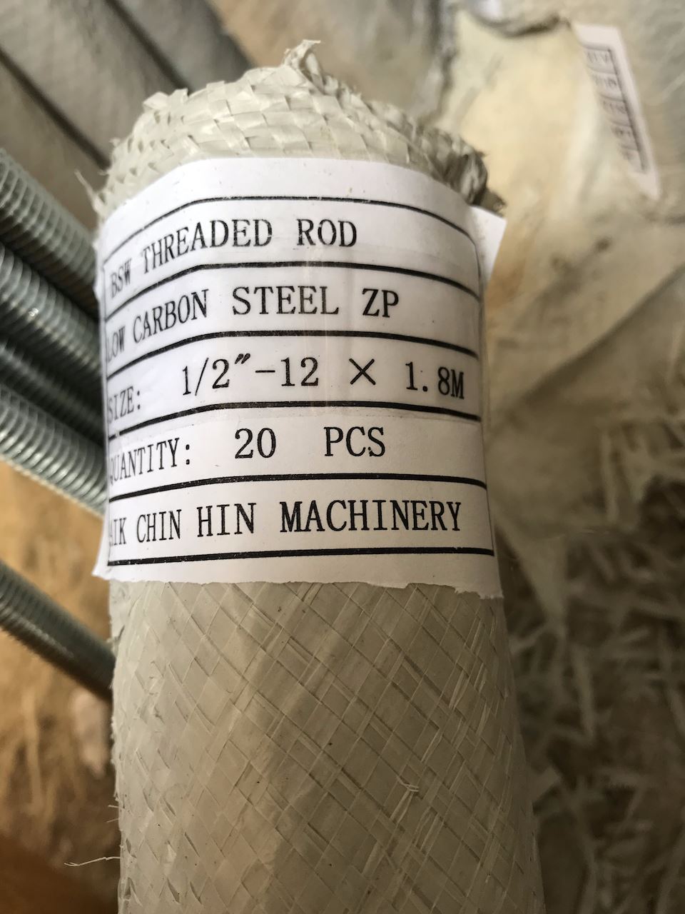 AIKO GI Stud Rod in inches | Model: STUD-