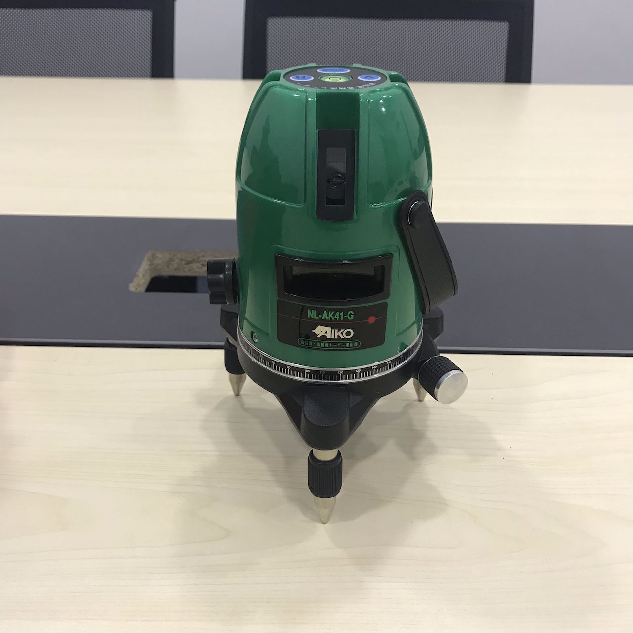 Aiko Green Laser Level Measure 4V1H with Stand | Model : NL-AK41-G | C