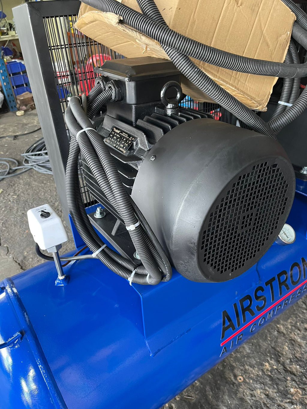 Airstrong 15HP 10 Bar 400L 1 Stage 3 Phase Air Compressor | Model : AS