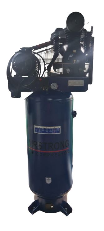 Airstrong 7.5hp 250L 12 Bar 2 Stage 3 Phase Vertical Air Compressor