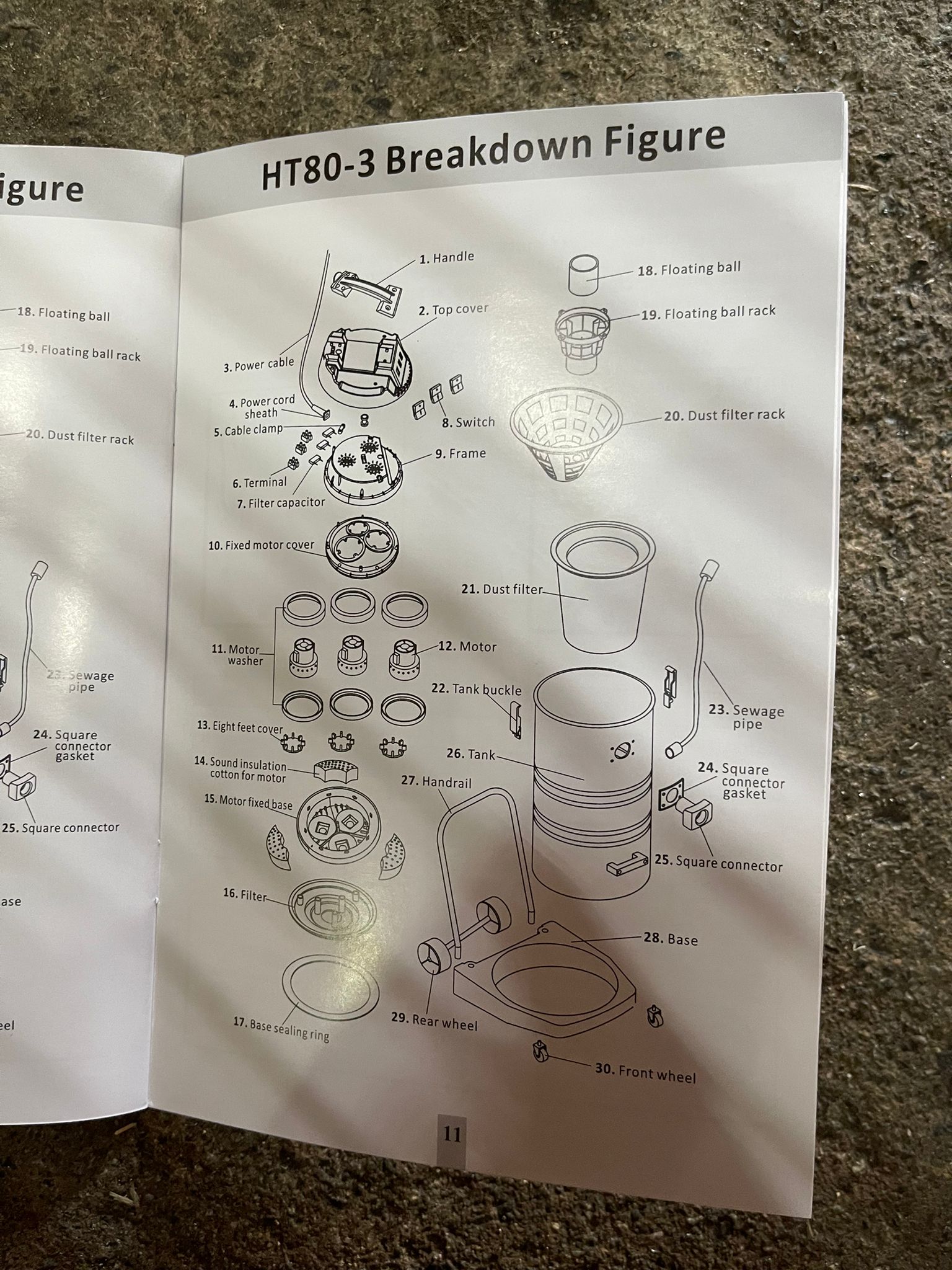 Airstrong 80L 3000W Triple Italy Motor Stainless Steel Wet & Dry Vacuu