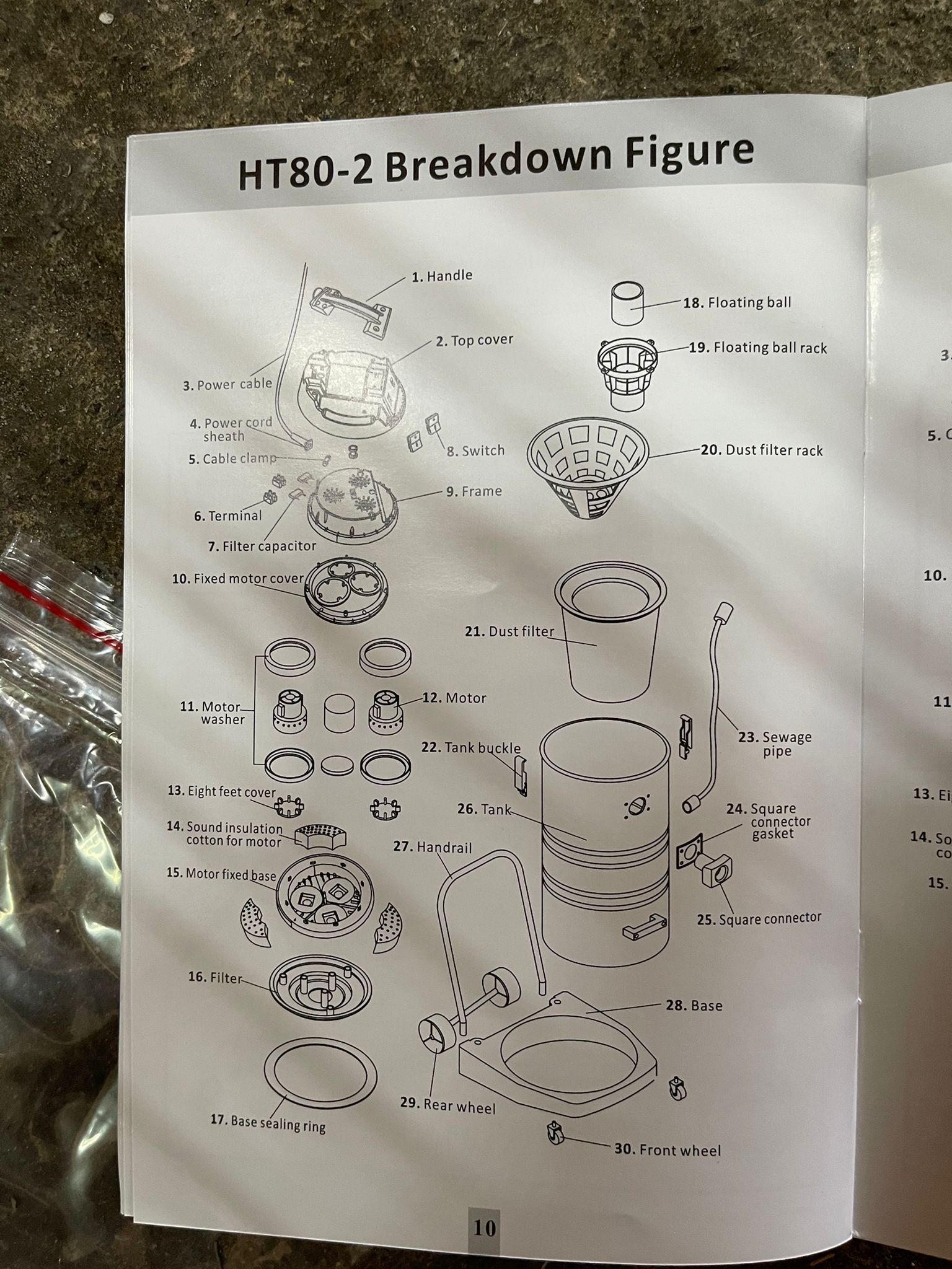 Airstrong 80L 3000W Triple Italy Motor Stainless Steel Wet & Dry Vacuu