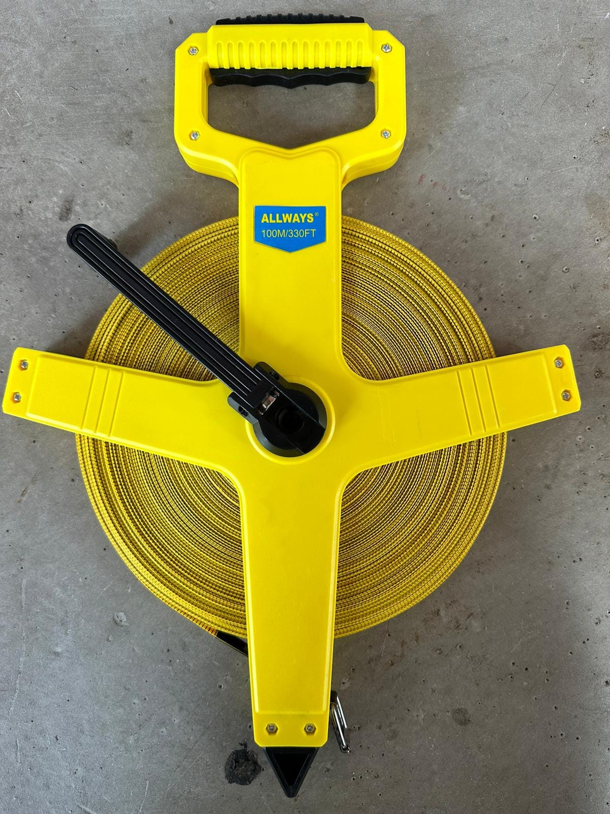 Allways 100m Fiberglass Measuring Tape | MT2-AW100