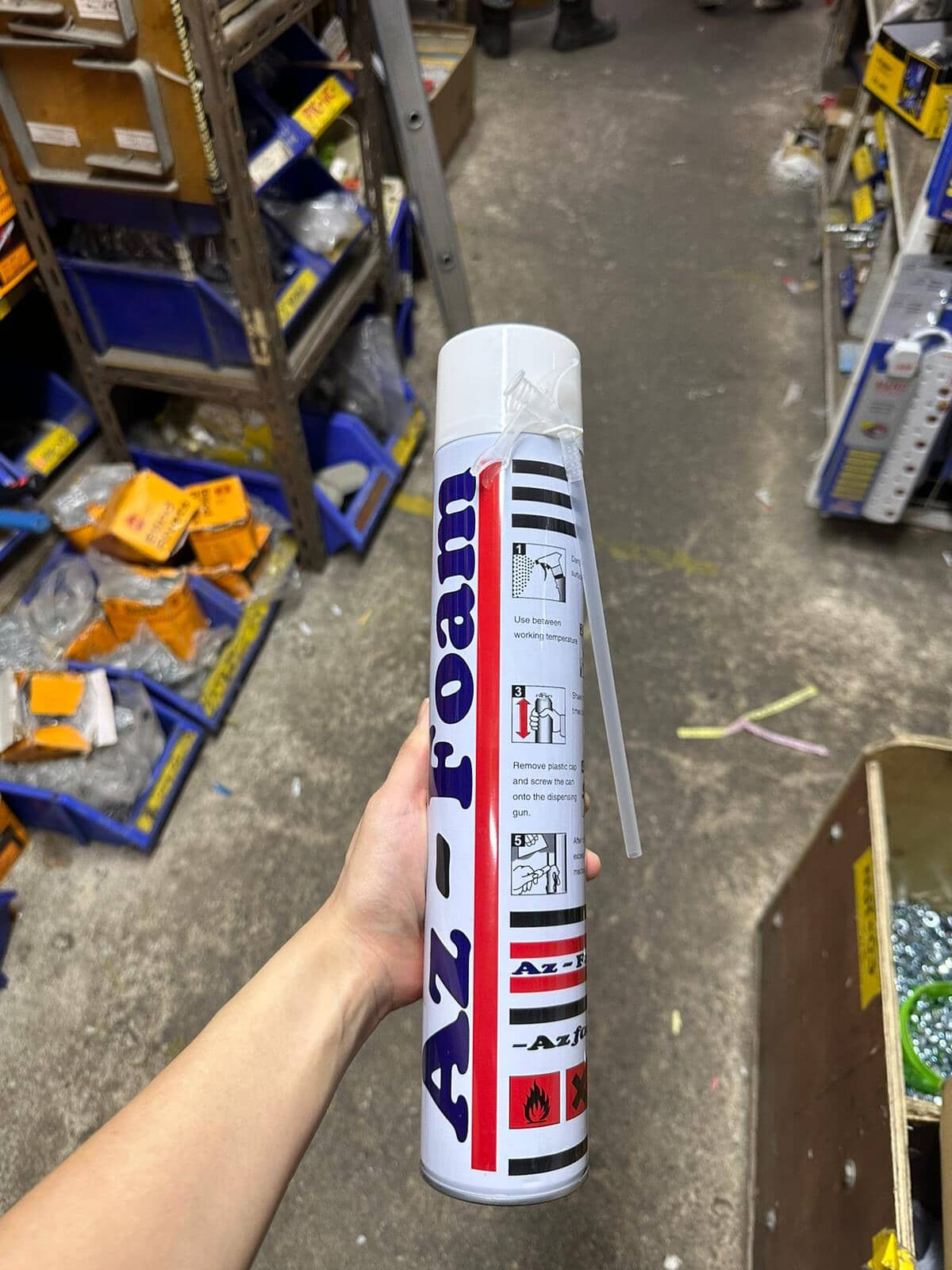 AZ Pu Foam 750ml (Manual Type)