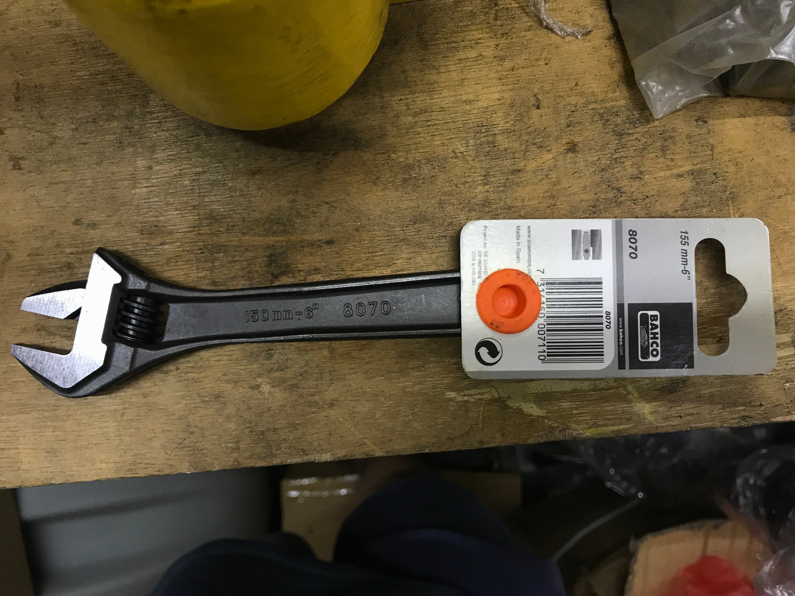 Bahco Adjustable Wrench 8070 6"
