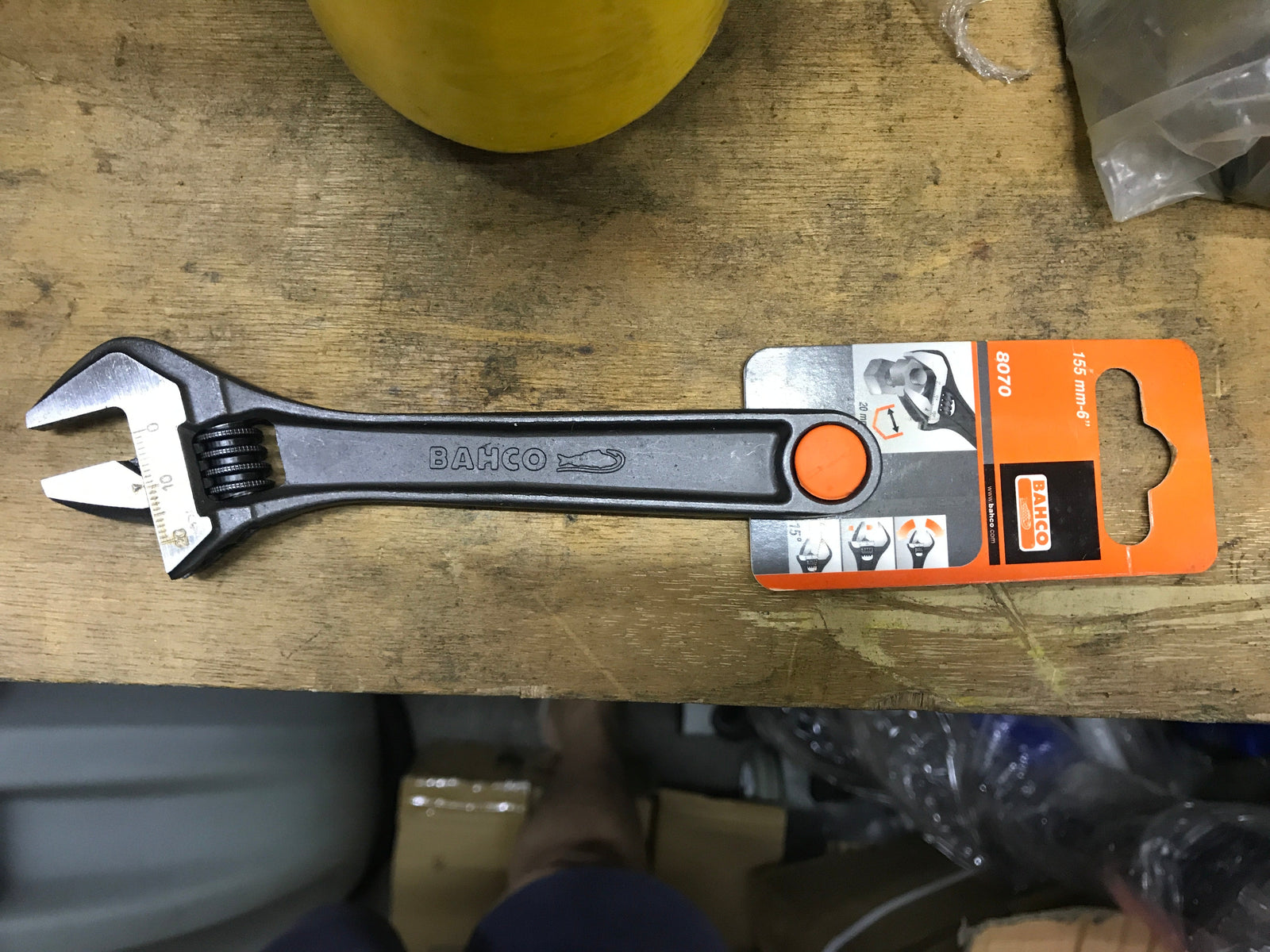 Bahco Adjustable Wrench 8070 6"
