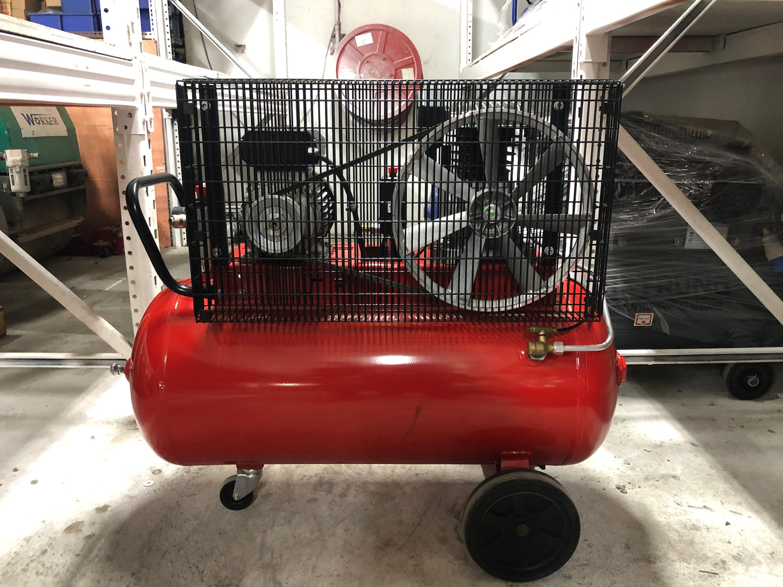 BALMA 2HP 100L 240V AIR COMPRESSOR MADE IN ITALY MODEL:NS12/100 CM2