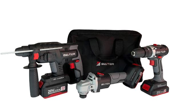 Beiter 20V Cordless Combo Kit | Model : BRH60-BTKIT02