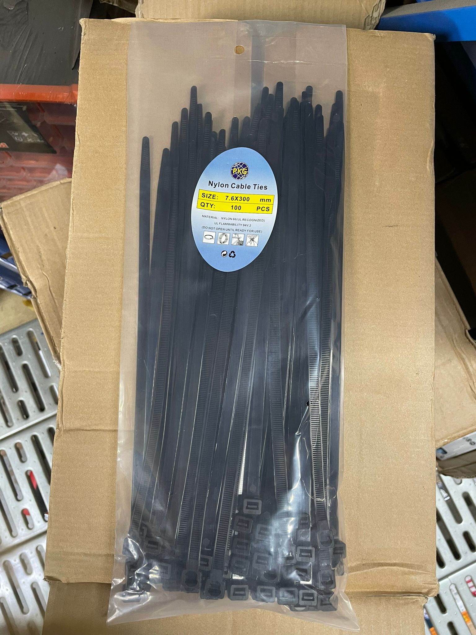 Black Cable Tie | Model: CTB-