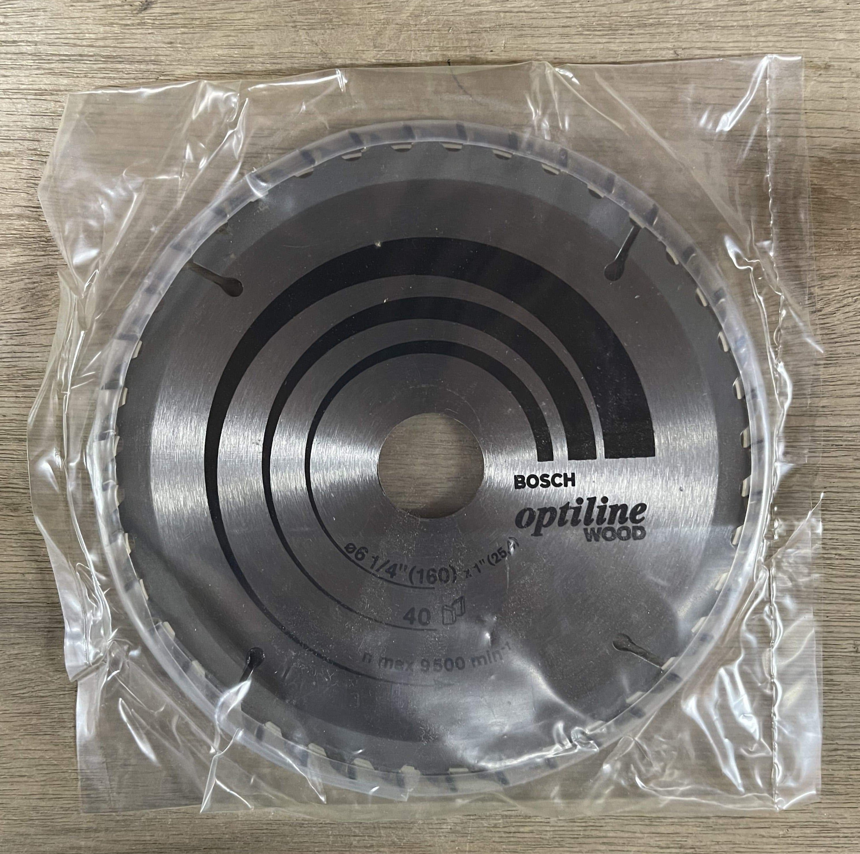 BOSCH Circular Saw Blade (6-1/4 X 40T) Wood | Model : B*2608640843