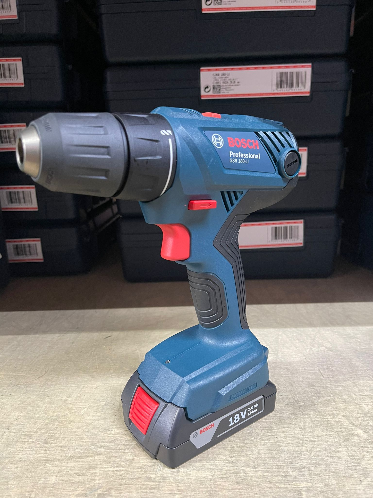 Bosch GSR 180-LI Professional Cordless Drill/Driver | Model : B-GSR180