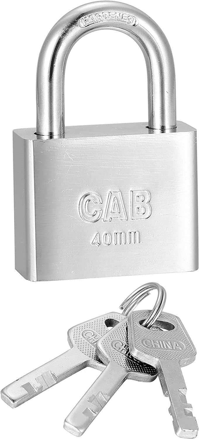 CAB® Short Chrome Padlock 40-60mm | Model : PL-CAB-S
